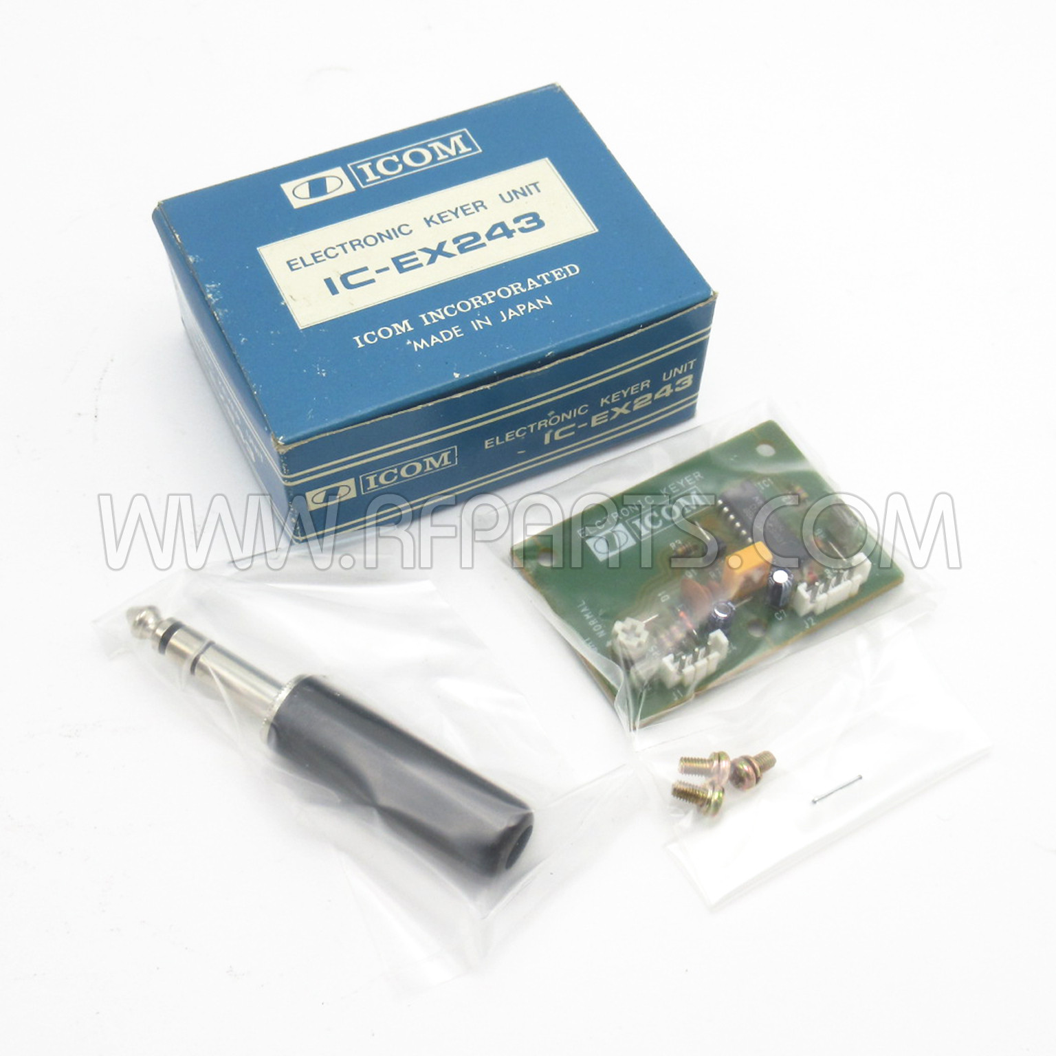IC-EX243 ICOM Electronic Keyer Unit, New Old Stock, New In Box
