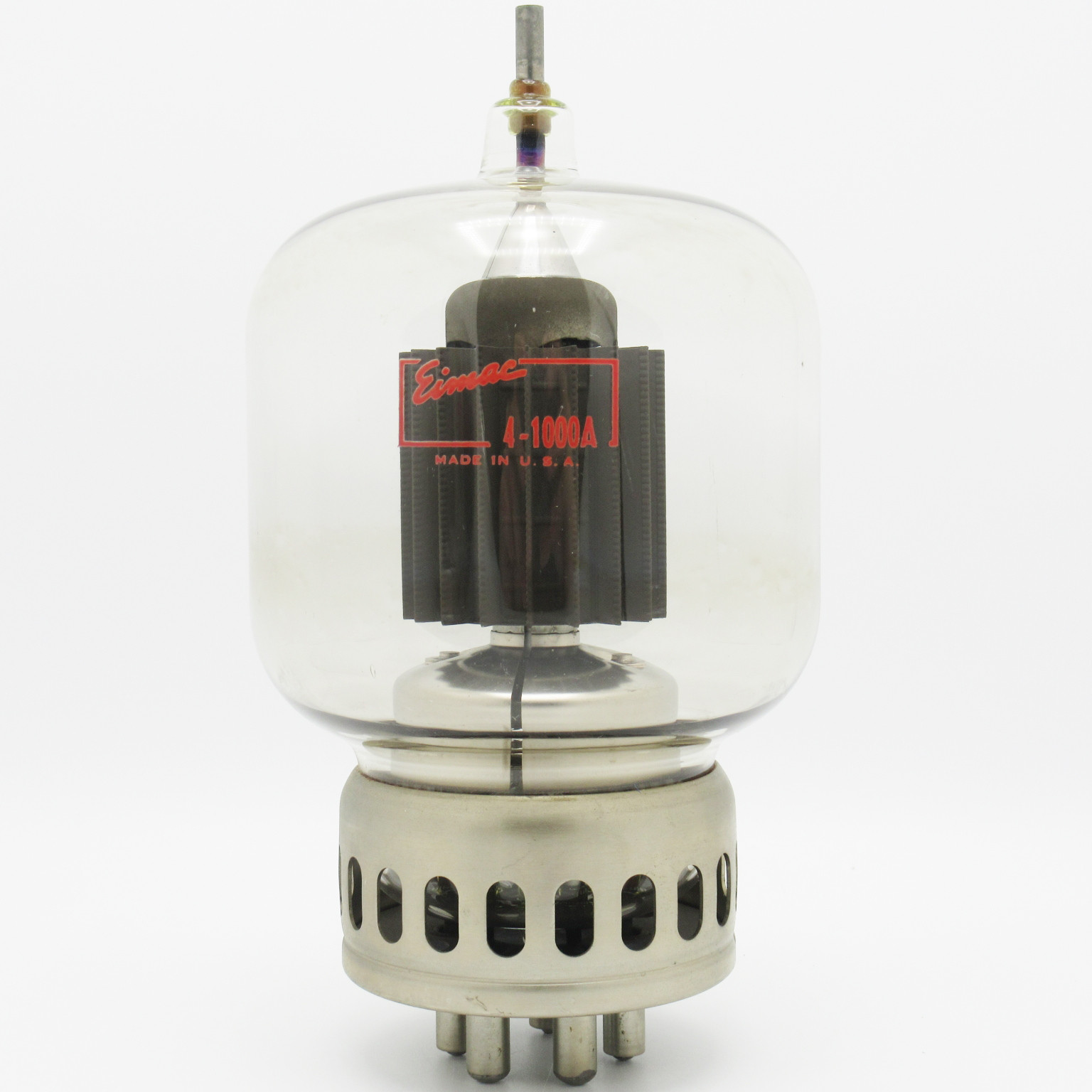 4-1000A, 8166, Eimac, Radial-Beam, Power Tetrode, Low Hour Pull