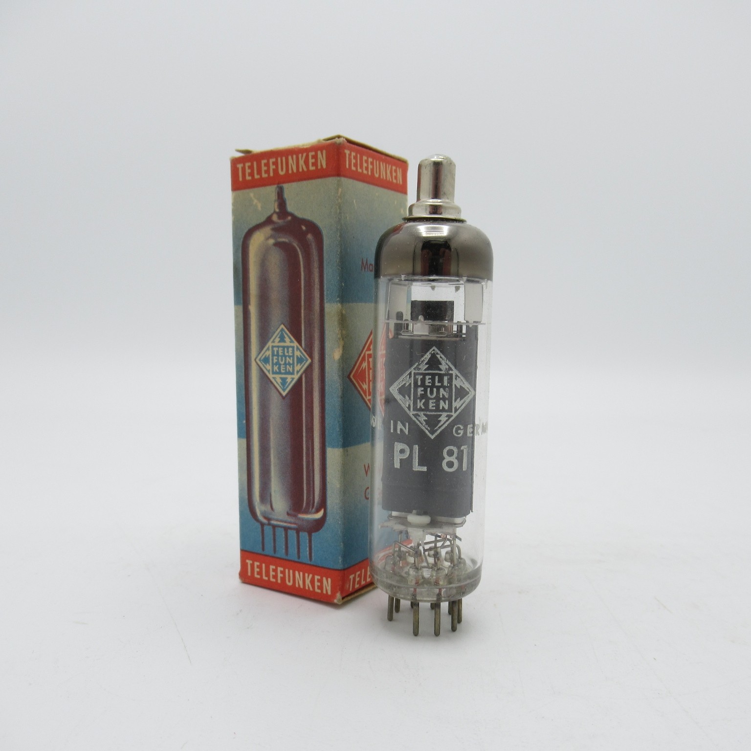 PL81 Telefunken Tube. New Old Stock.Made in Germany
