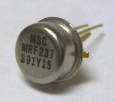 MRF237-MSC NPN Silicon RF Power Transistor, 12.5 V, 90 MHz, 15 W, Microsemi