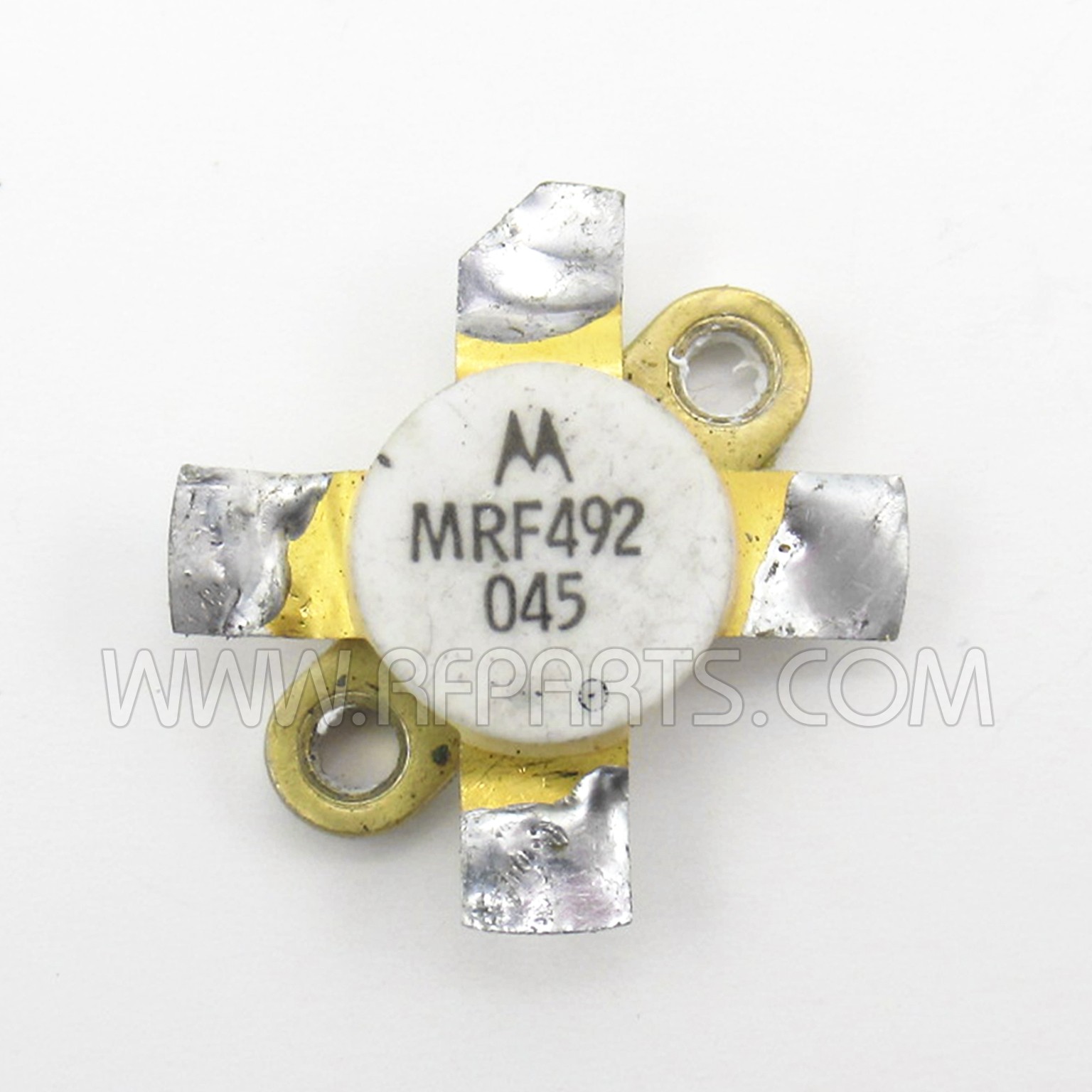 MRF492 NPN Silicon RF Power Transistor, 50 MHz, 70 W, 12.5 V, Motorola ...