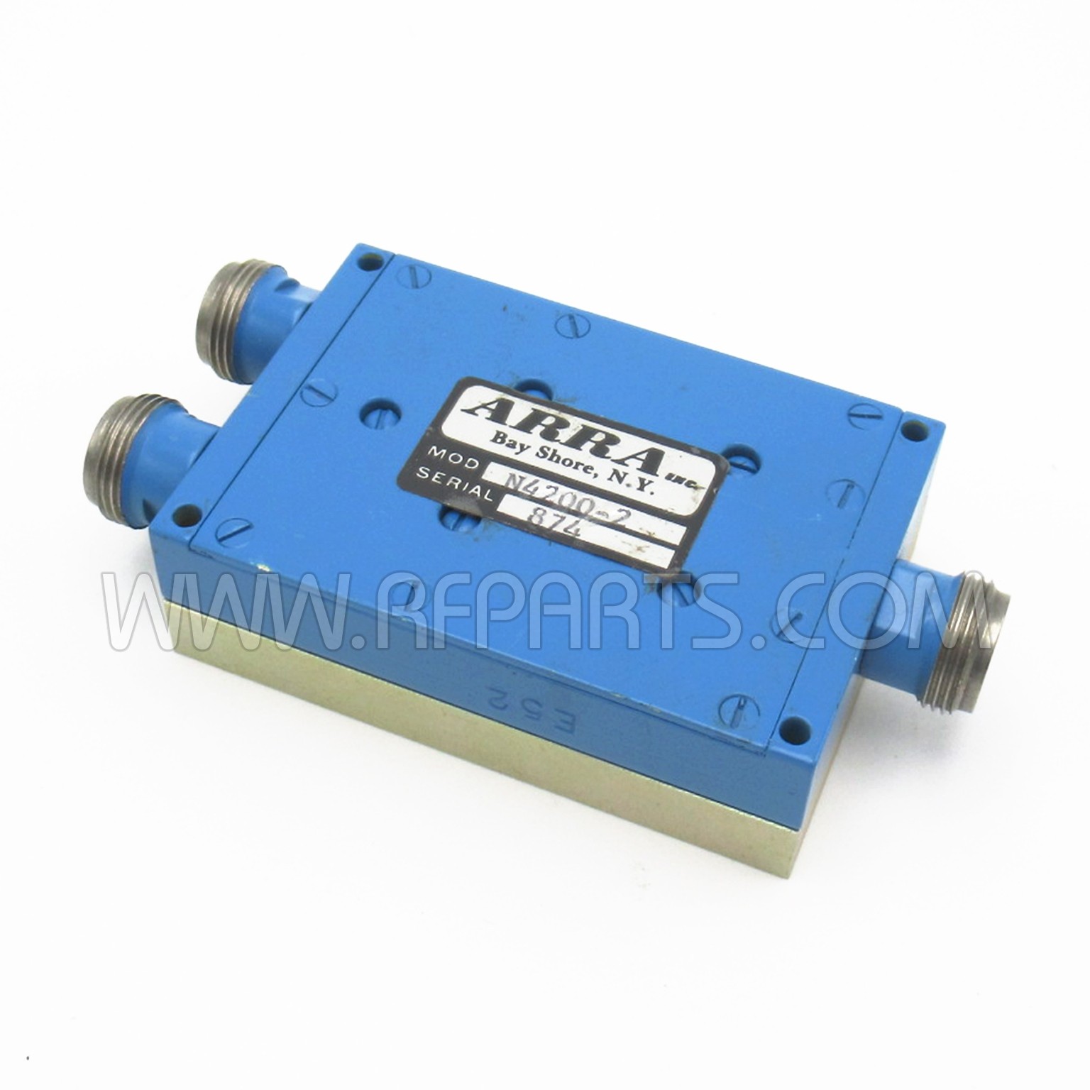 N4200-2, ARRA, 20 Watt, 2 Way, Power Divider, from 2 to 4 GHz, Used