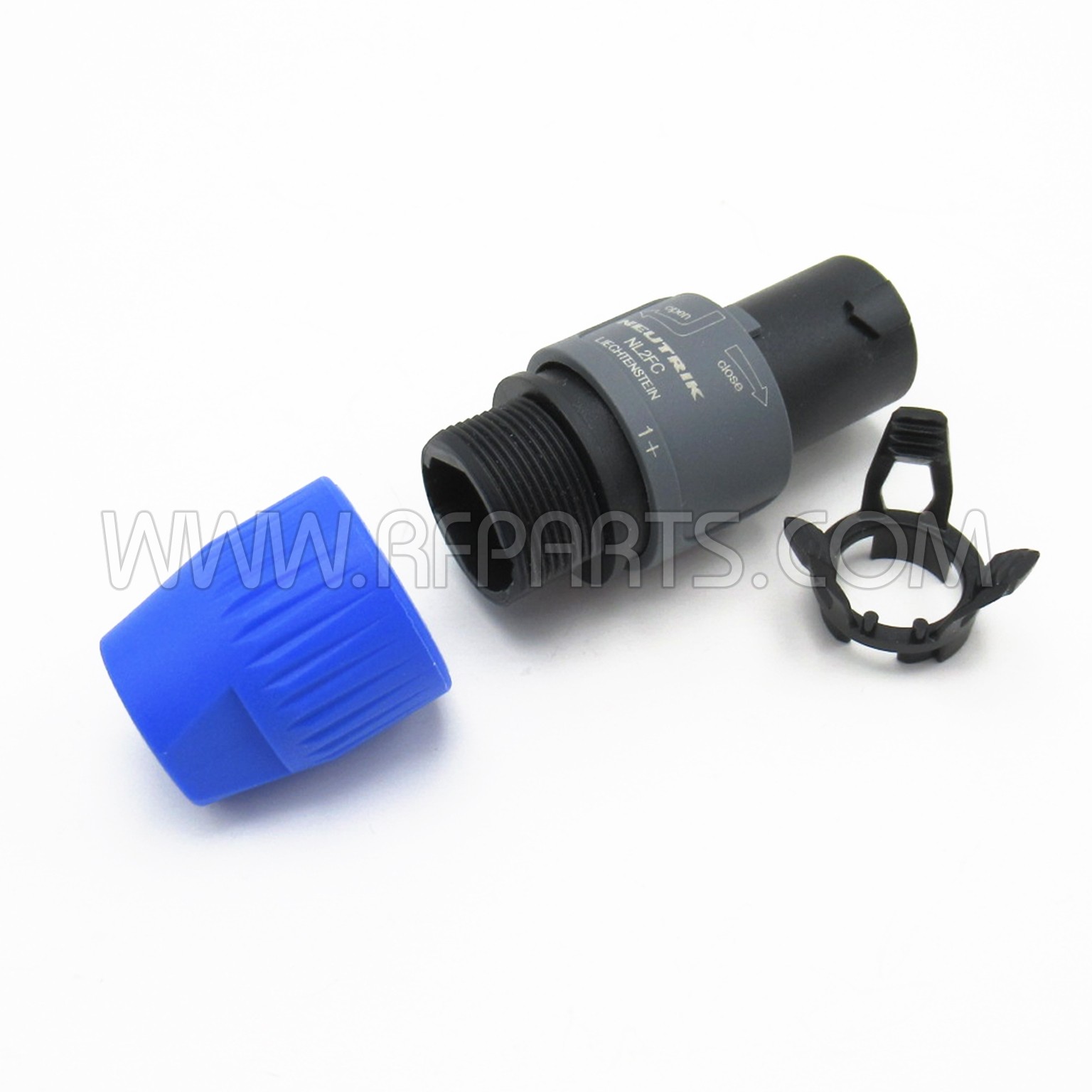 NL2FC, Neutrik, SpeakON, Female, 2 Pole, Cable Connector, New Old Stock