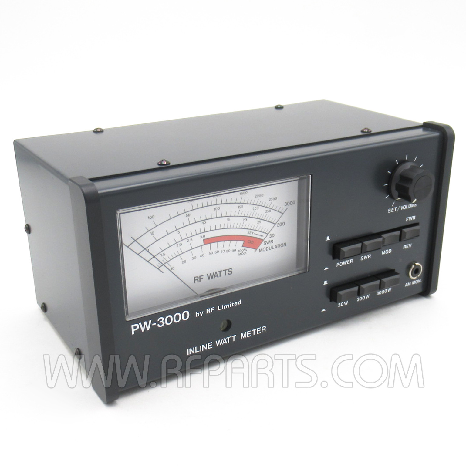 PW-3000 RF Limited Inline Wattmeter, New Old Stock