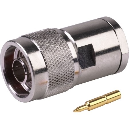 RFN-1002-1N, RF Industries, Type-N, Male, Clamp, Connector, for Cable ...