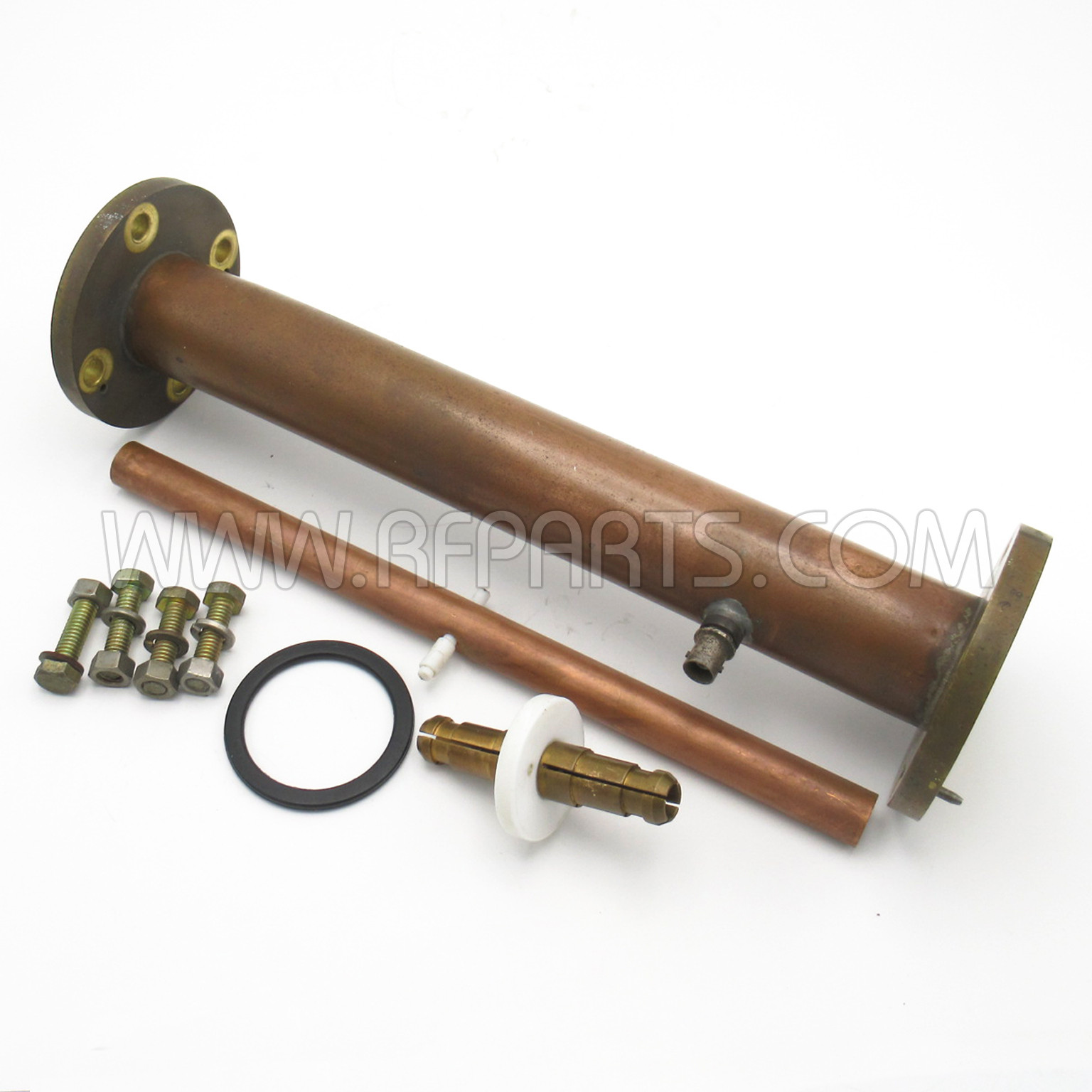 12 inch Andrew Flanged Rigid Line Section with BNC Female Tap Point 1-5 ...