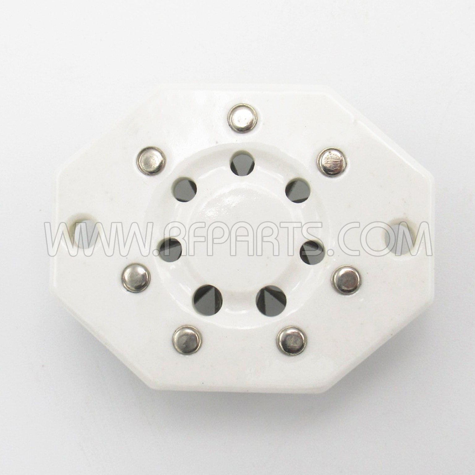 S-7, Ceramic, 7 Pin, Tube, Socket, New Old Stock