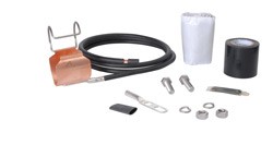 SGL7-15B4 SureGround® Grounding Kit for 1-5/8" corrugated coaxial cable