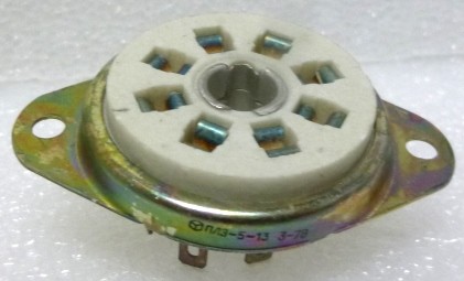 SK2A Tube Socket, 4CX250B, 4CX400A and similar tubes, 8 pin socket,