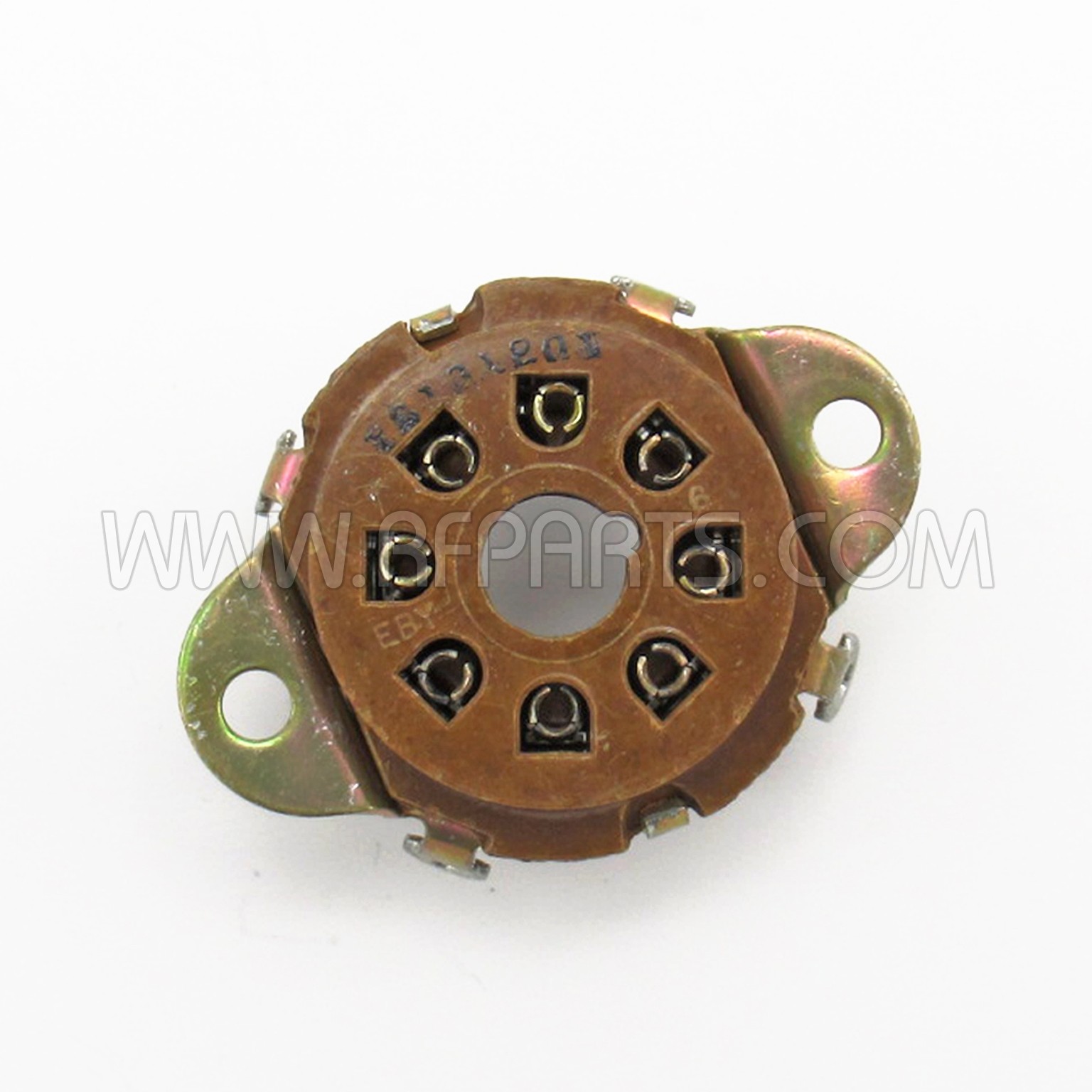 TS101P01, EBY, 8-Pin, Octal, Tube Socket, New Old Stock