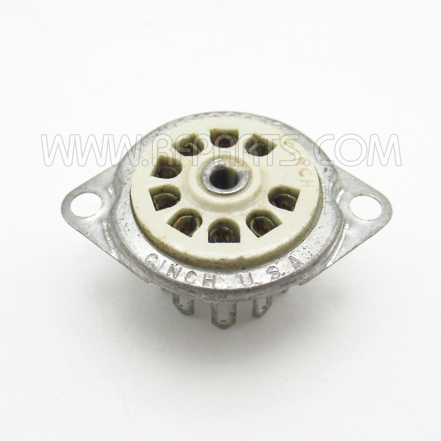 TS103C02 Cinch 9 Pin Phenolic Tube Socket Chassis Mount Pre-Tinned, New ...