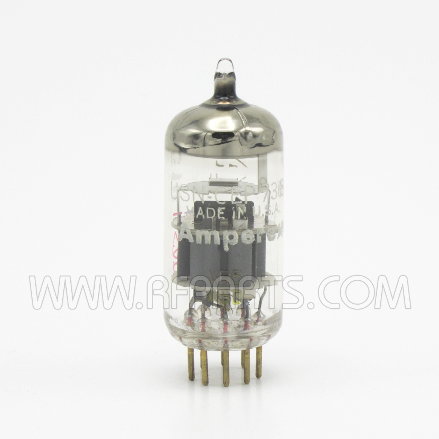 USN-CEP-7308, Amperex, Duo-Triode, with Gold Pins, Low Hour Pull