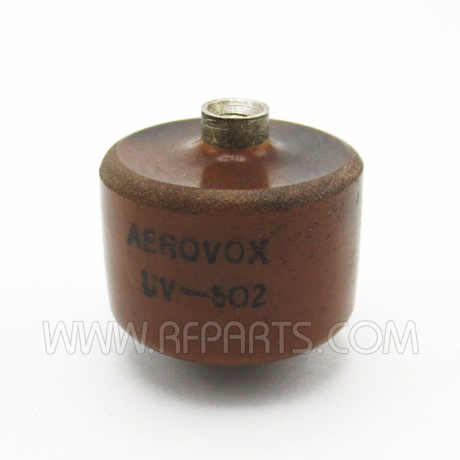 UV-502, Aerovox, Hi-Q, Doorknob, Capacitor, 500pf, 20kv, Used