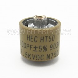 HT50 series 5 & 7.5kv - Ceramic Doorknob - Capacitors
