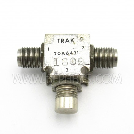 20A6431, Trak Microwave, SMA, Radio Frequency, Reflect Isolator, Used