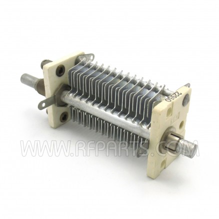 22950, Millen, Air Variable, Capacitor, 10-50pf, 2.5Kv, New Old Stock