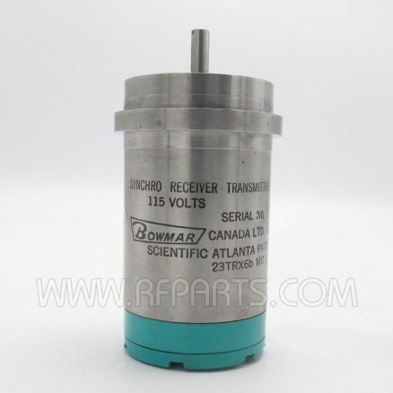 23TRX6b, Bowmar, Synchro, Receiver, Transmitter, Type, 55145, 60Hz, Used