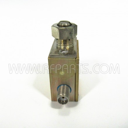 A-3799, RLC Electronics, Attenuator, 0-15dB, 1-1500 MHz, Variable SMA M, to SMA F, Used