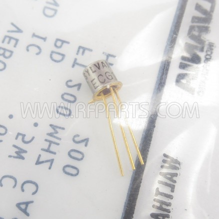 ECG123A, Sylvania, NPN, Silicon, Audio, and RF Amplifier, Transistor ...