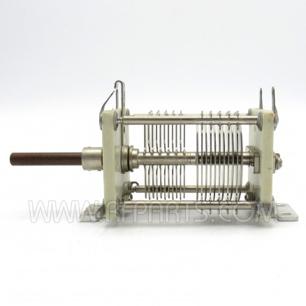 HFBD-50-C Hammarlund Dual Section Air Variable Capacitor 8-50pf 1.8Kv, Used