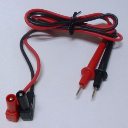 TESTLEAD1 Universal Test Lead set, 1m (3.3ft) RED/BLACK