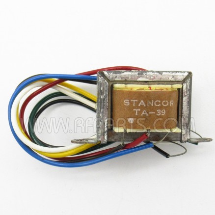 TA-39, Stancor, Miniature, Audio, Transformer, 100 C.T. Ohms, 0.300 Watts