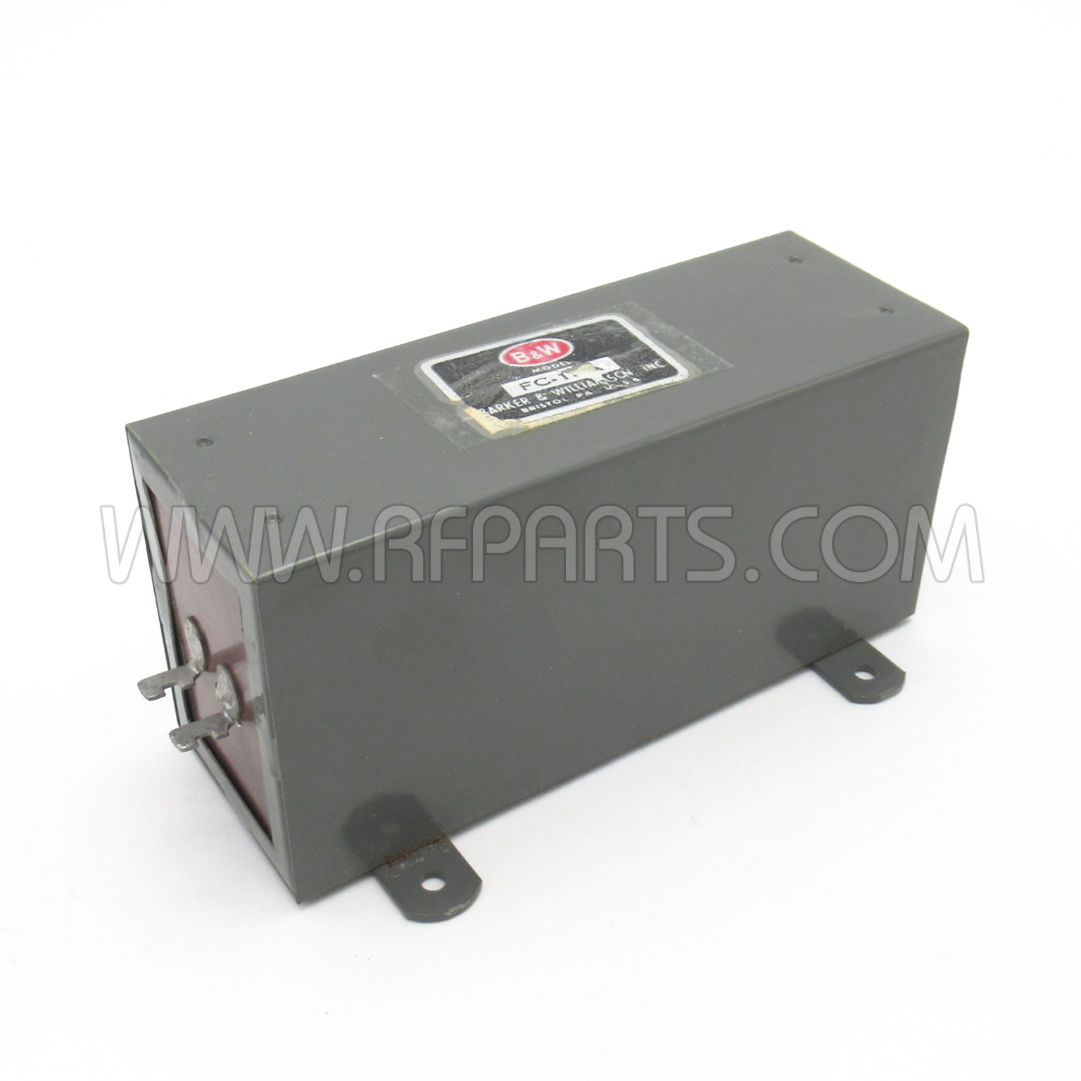FC-15A Barker & Williamson Grounded Grid Amplifier Filament Choke, New ...