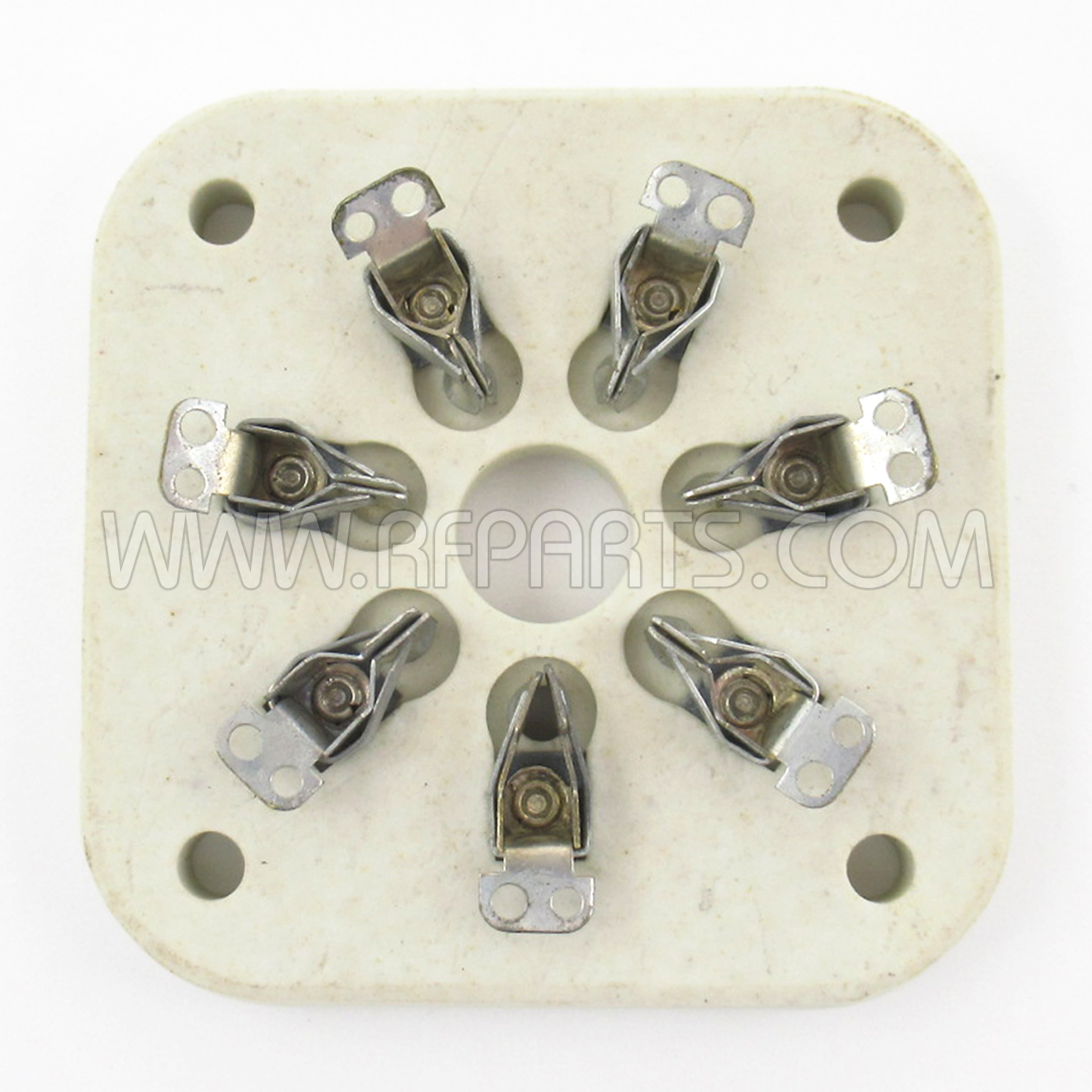 122-247-1 Generic 7 Pin Tube Socket for 3CX1500/8877, Used