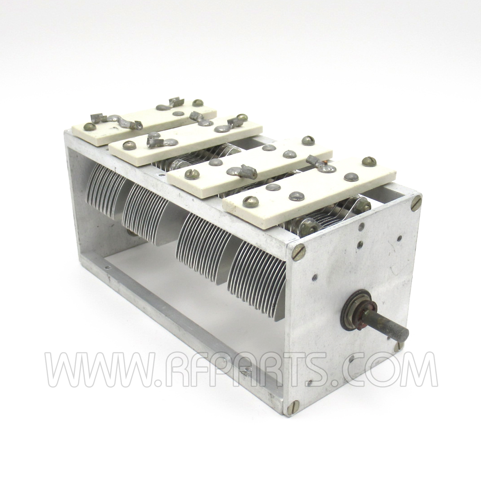 MB-150, National, 4 Section, Air Variable, Capacitor, 44-195pf, Per ...