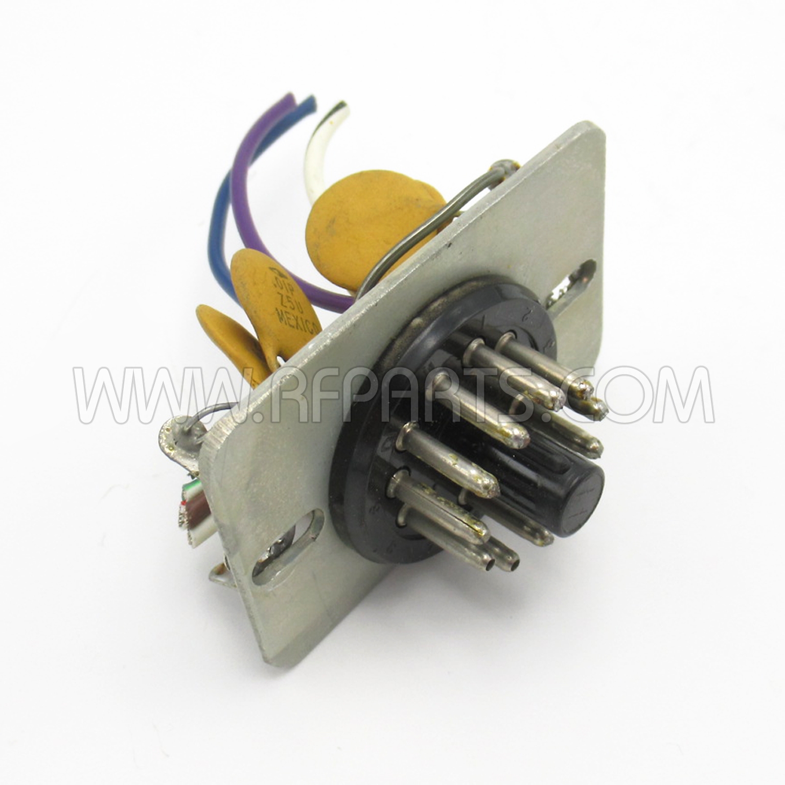 Amphenol 11-pin Chassis Connector with Mounting Flange, Used
