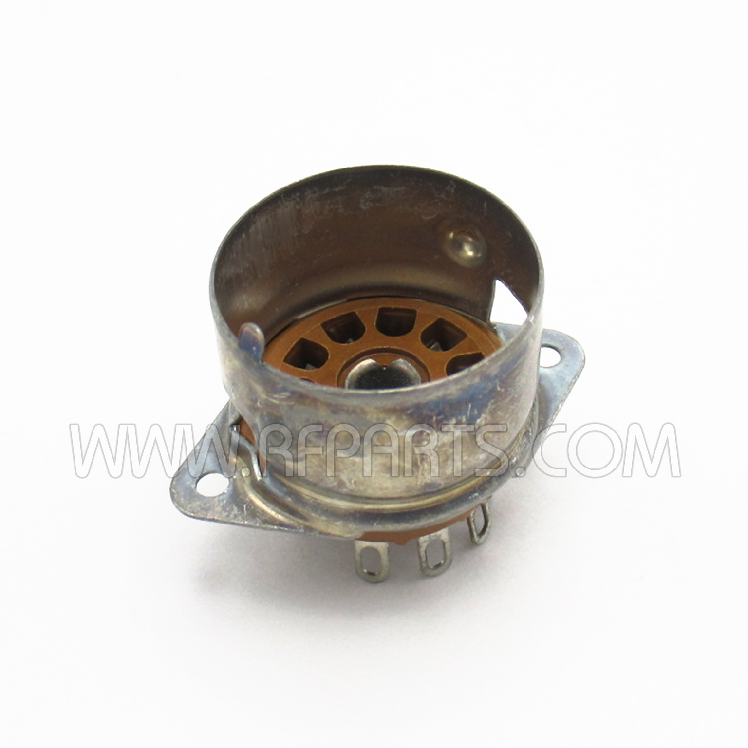 Amphenol, 9-PIn, Chassis Mount, Tube Socket, New Old Stock
