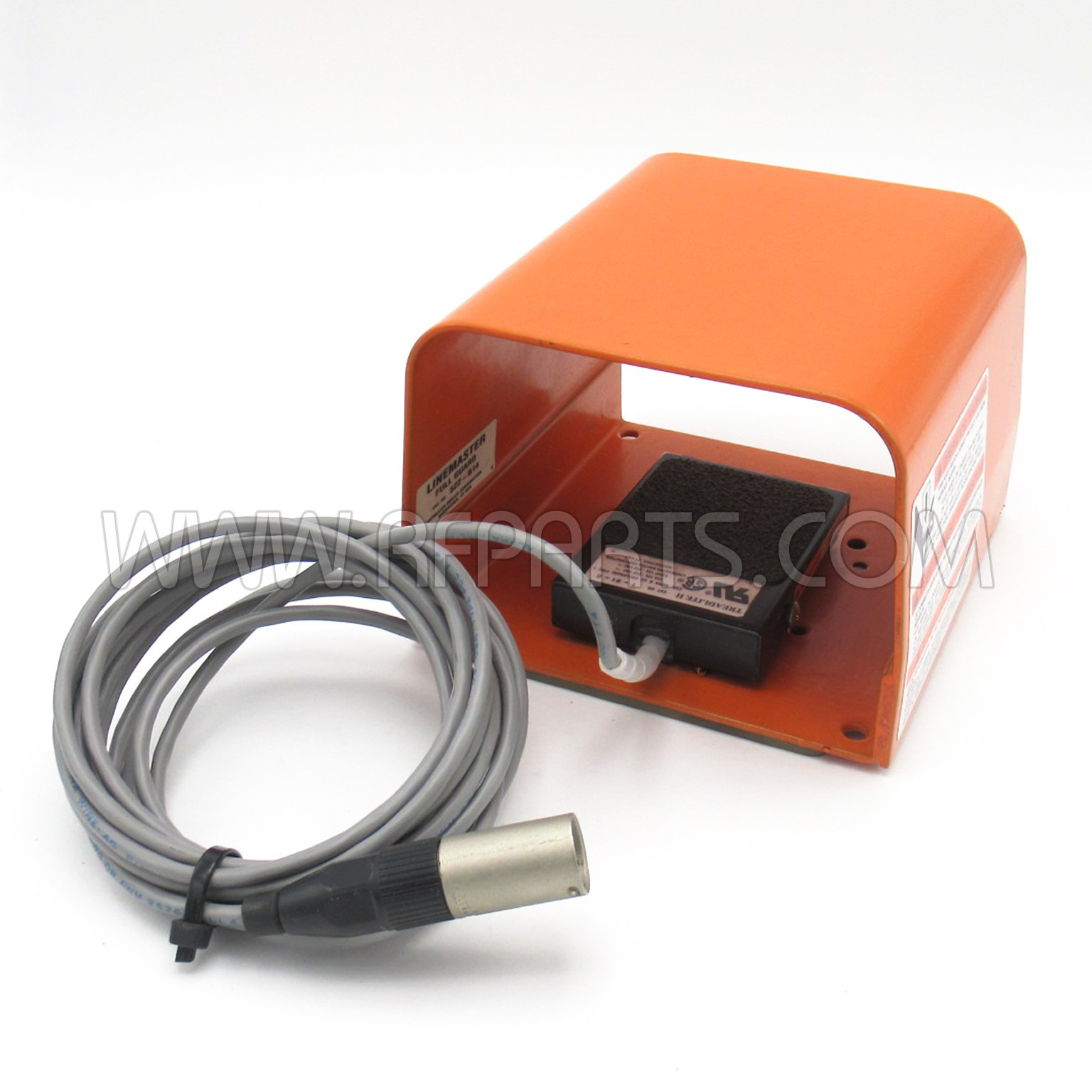Linemaster T-91-S Treadlite II Foot Switch with Foot Guard (Pull)